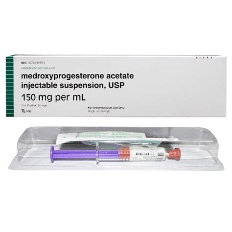 Medroxyprogest 150mg Ml Prefil Contraceptives Rx Products