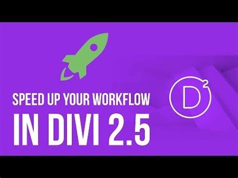Divi Theme Tutorial How To Speed Up Your Workflow Divi Theme Tutorial Elegant Themes