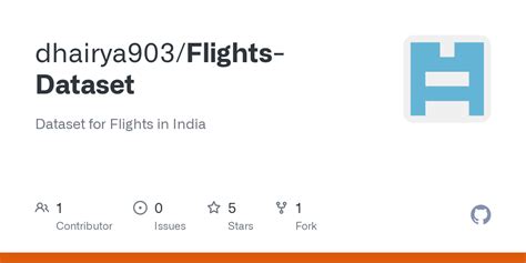 GitHub Dhairya Flights Dataset Dataset For Flights In India