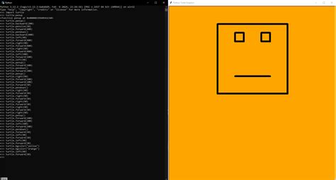 I Was Bored So I Made A Geometry Dash Icon Using Python Turtle Graphics R Geometrydash