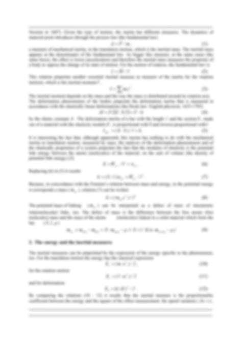 SOLUTION Concept Of Inertia Is Studypool