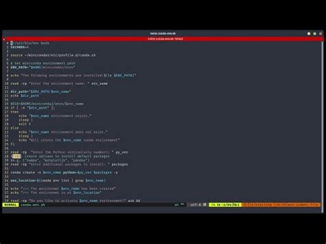 Using Conda Activate In Bash Script A Guide To Effortless Environment Management