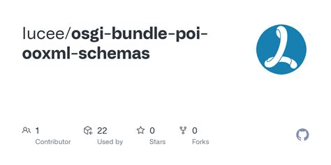 Osgi Bundle Poi Ooxml Schemaspomxml At Master · Luceeosgi Bundle Poi