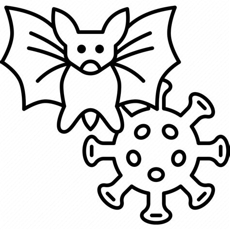 Bat Virus Pathogen Contagion Illness Icon Download On Iconfinder