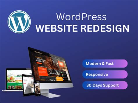 Wordpress Website Redesign With Modern And Responsive Upwork