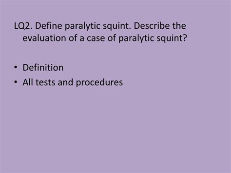 Ppt Paralytic Squint Powerpoint Presentation Free Download Id 472768