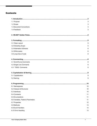 VB NET 編碼準則 PDF