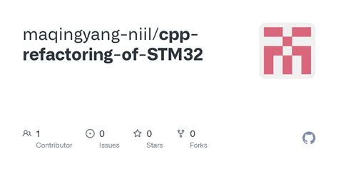 Github Maqingyang Niilcpp Refactoring Of Stm32