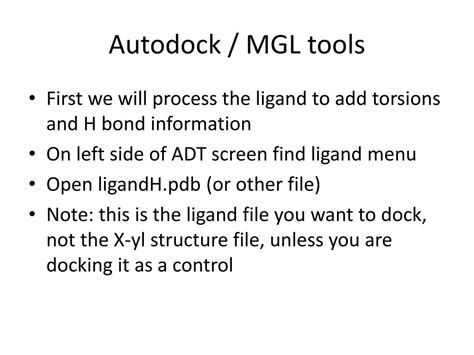 Autodock Tools