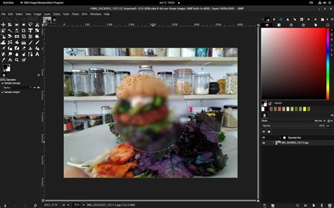 GIMP Developer Layer Effects UI
