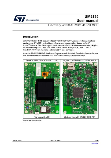 Stmicroelectronics St Link V2 In Circuit Debugger Programmer User Manual