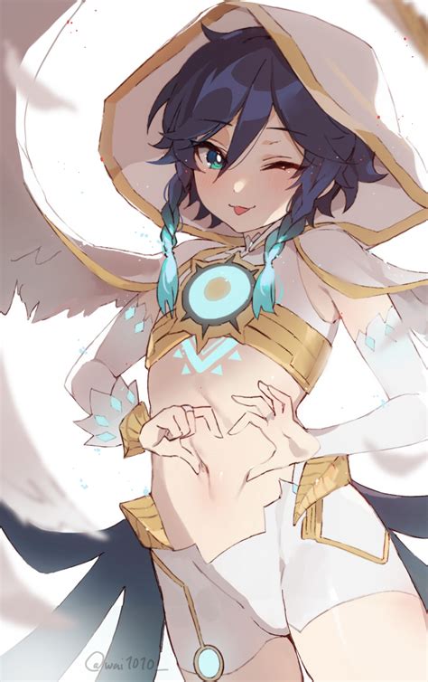 Venti And Venti Genshin Impact Drawn By Wai Danbooru