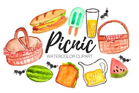 Picnic Food Clip Art