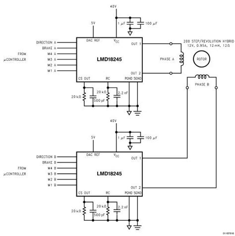 Stepper Motor Circuit Diagram