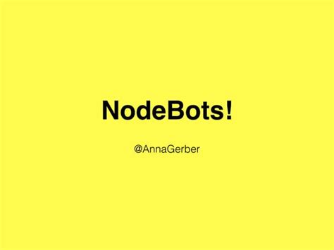 International Nodebots Day Brisbane Roundup Brisjs Ppt