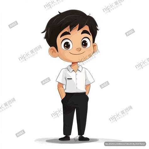 ai创作图卡通男生形象设计 q版布朗族男生 卡通年轻维修师傅头像 男生卡通人物形象 q版布朗族男孩 卡通小伙小哥 原创企业形象人物 卡通小哥