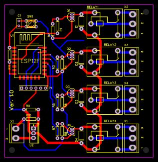 Esp Relay Board Copy Easyeda Open Source Hardware Lab