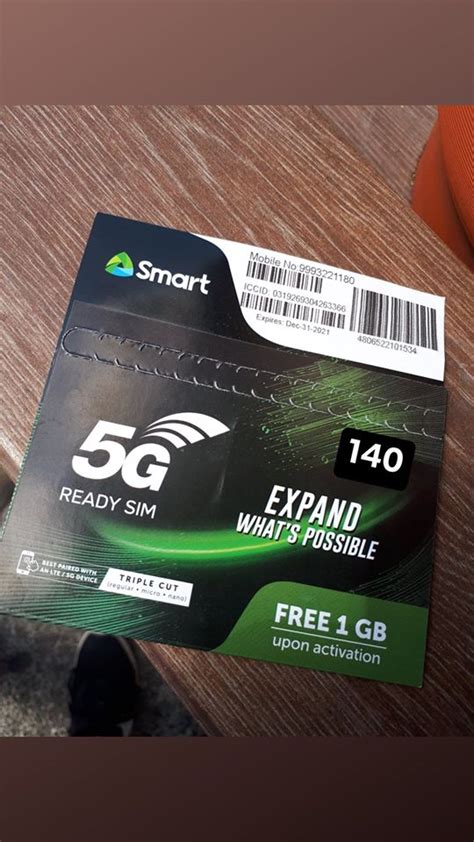 Leaked Official Looking Smart G Ready Sim Cards Being Sold Already