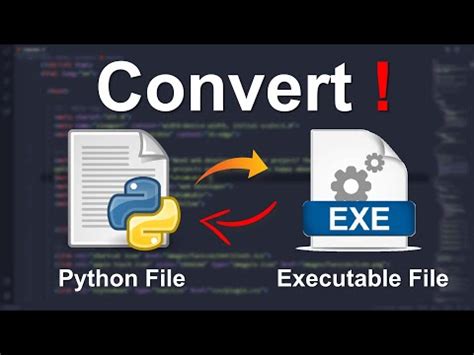 How To Convert Python File To Executable File Py To Exe Python Tutorial YouTube