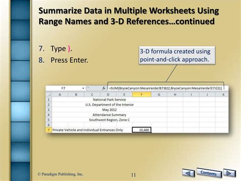 Ppt Excel 2010 Level 2 Unit 1 Advanced Formatting Formulas And Data Management Powerpoint