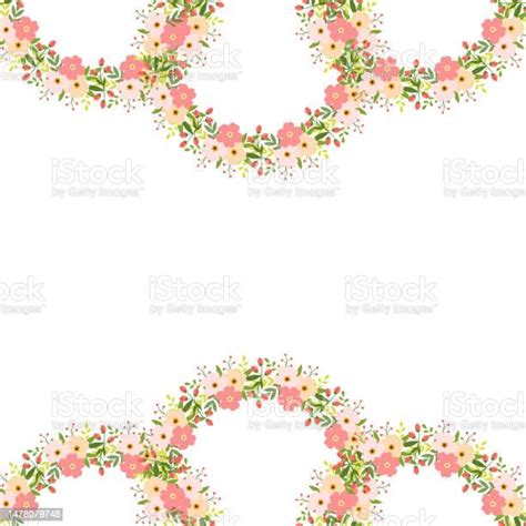 봄 잎과 배경이 있는 플랫 꽃 디자인 초대장 초대장 템플릿 0명에 대한 스톡 벡터 아트 및 기타 이미지 0명 결혼식 귀여운 Istock