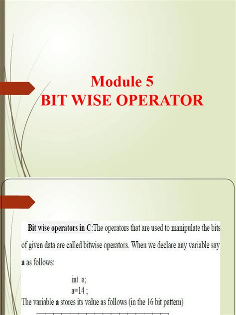 Gat Bitwise Operator Updated Pdf Parameter Computer Programming Macro Computer Science