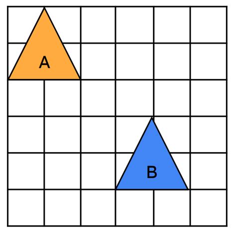 Move Objects Including Polygons On A Grid According To Directions And