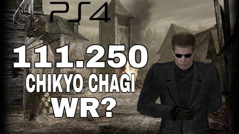 Re4 Mercenaries Wesker Chikyo Chagi 111 250 Ps4 Youtube