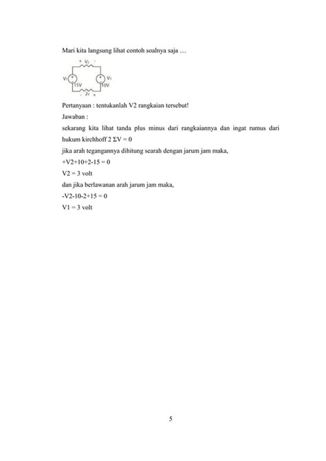 Rangkaian Listrik Tertutuploopcloseloop Pdf