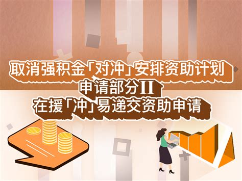 教学影片 取消强积金「对冲」安排资助计划