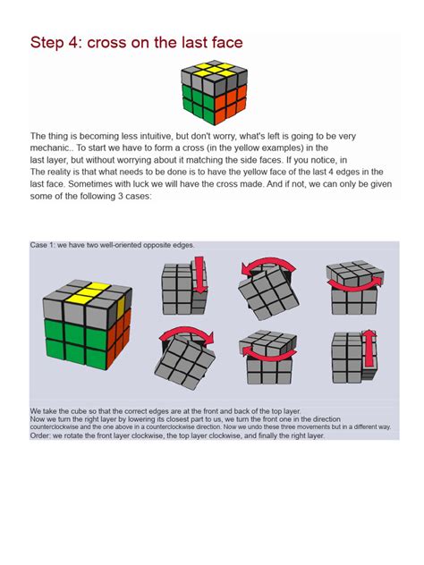 Solution Last Layer Rubik Pdf Vertex Graph Theory