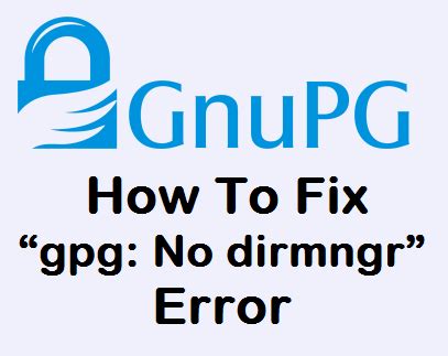 جی بلاگ رفع خطای gpg keyserver receive failed No dirmngr