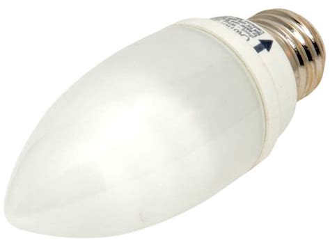 TCP W Warm White Torpedo CFL Bulb E Base Medium Base Obsolete Bulbs Com