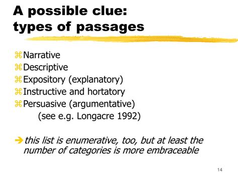 Ppt Discourse Types Genre Schemata And Rhetorical Relations Powerpoint Presentation Id633418