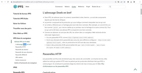 c est quoi dweb link
