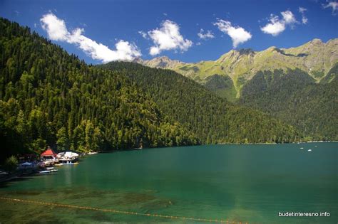 Озеро Рица в Абхазии - описание, фото, карта, расположение на ...
