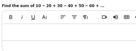 Solved Find The Sum Of Chegg Com
