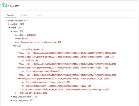 FEATURE Send The Response Property To The Global Error Handler For