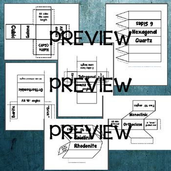 Crystal Structure Of Minerals PPT Notes Activity By CrazyScienceLady