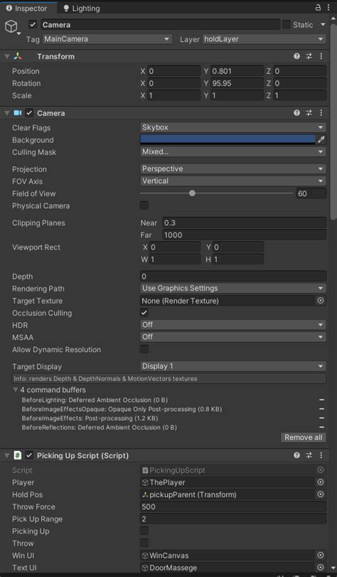 Unity Game Engine Why The Thrown Objects Are Not Thrown Forward