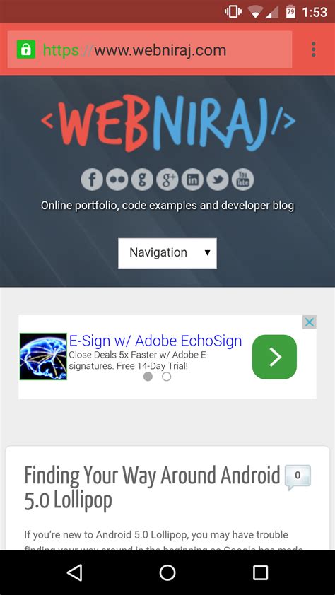 Android 50 Lollipop Status Bar Customizer Web Niraj