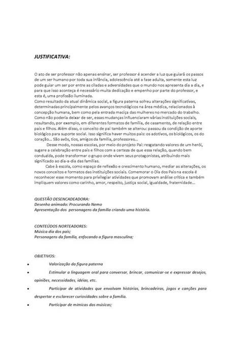 Projeto Pai Meu Herói Meu Amigo Aprender E Brincar