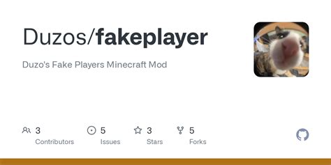 github duzos fakeplayer duzo s fake players minecraft mod