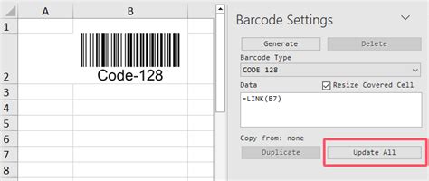 Code 128 Barcode Generator Excel Add In Free Download How To Generate Barcode Code 128 In