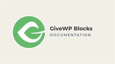 Givewp Blocks Givewp