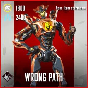 Wrong Path Pathfinder Skin In Apex Legends