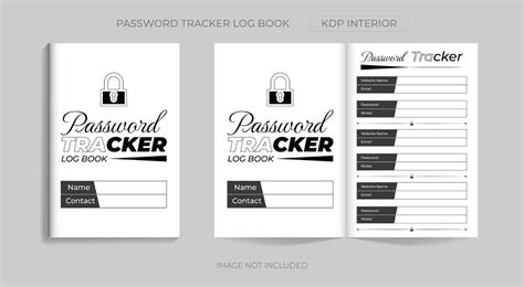 Premium Vector Password Tracker Logbook Kdp Interior Design Print