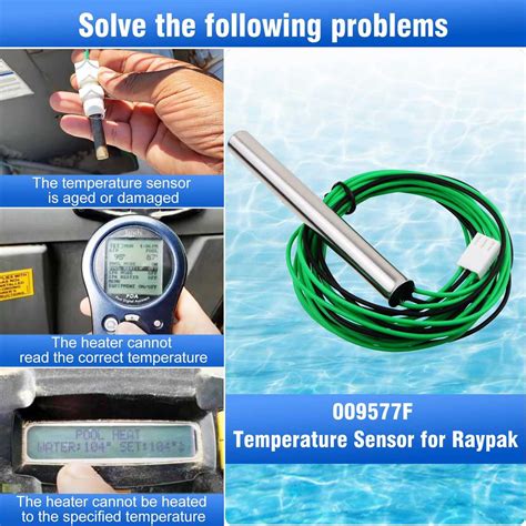 009577f Pool Temperature Sensor Lid Units Replacement For Raypak Heater