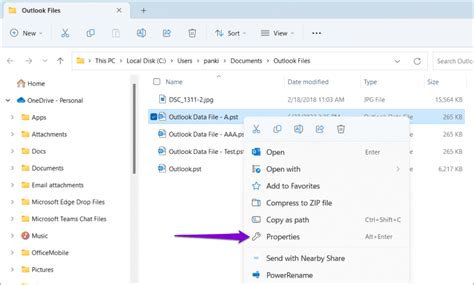 5 Ways To Fix Outlook Data File Cannot Be Accessed Error On Windows Guiding Tech