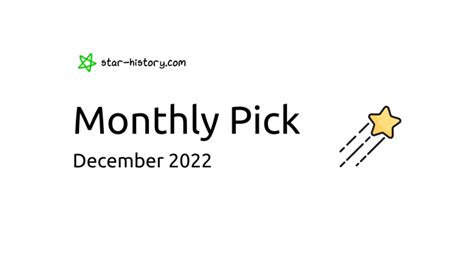 开源项目分享｜star History 月度精选 202212 知乎
